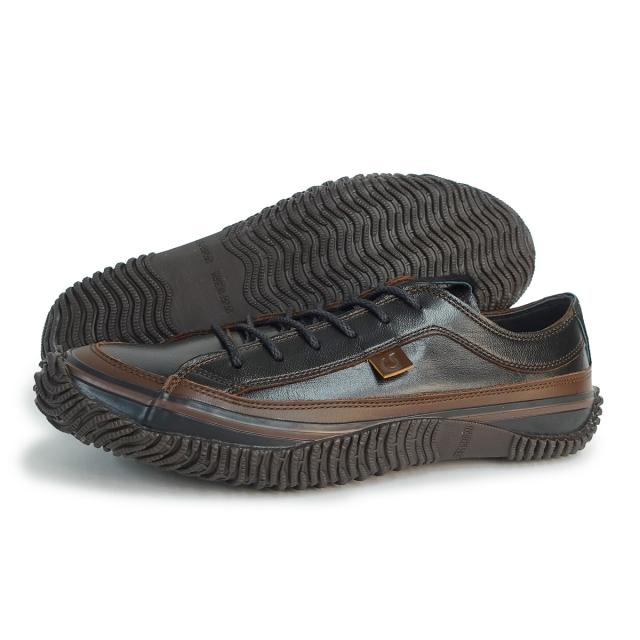 SPINGLE スピングル スニーカー 干支モデル 午年 メンズ レディース ローカット SP-1067 ブラック ホースレザー 日本製 2026 ニューイヤーモデル