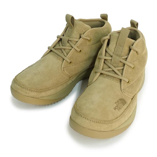ノースフェイス THE NORTH FACE メンズ レディース ブーツ ヌプシ チャッカ ウォータープルーフ 2 スエード NF52574 CK クラシックカーキ×TNFブラック