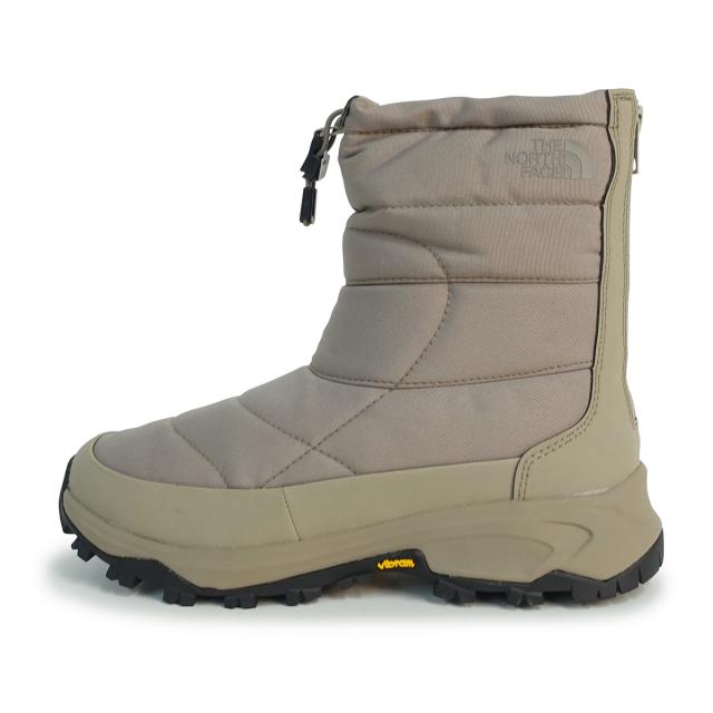 ノースフェイス THE NORTH FACE ブーツ レディース メンズ ヌプシ ブーティ ウォータープルーフ バックジップ NF52577 MM マッシュルーム×マッシュルーム