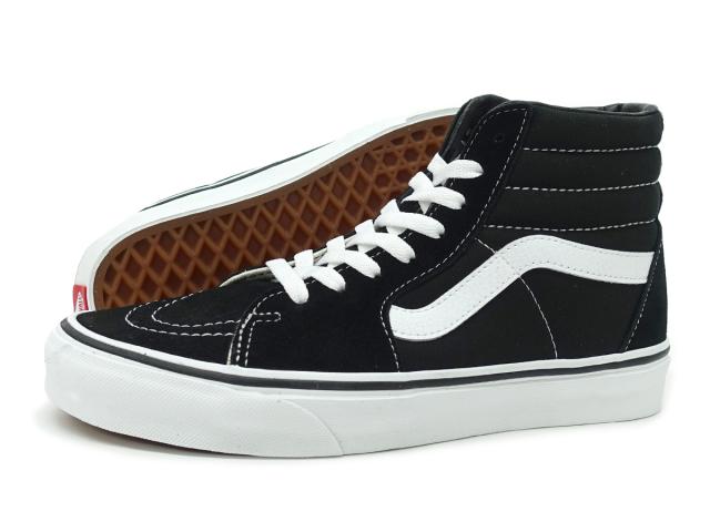 バンズ VANS メンズ レディース ハイカット スケートハイ SK8-HI ブラック/ホワイト VN000D5IB8C 黒 定番 ヴァンズ 海外企画