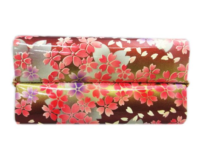 【訳有り 少難あり】 草履バッグセット 大きいサイズ ３Ｌ 26.5ｃｍ 濃赤色地桜さくら 日本製 振袖 成人式 卒業式 袴 着物 振袖用 XＬ