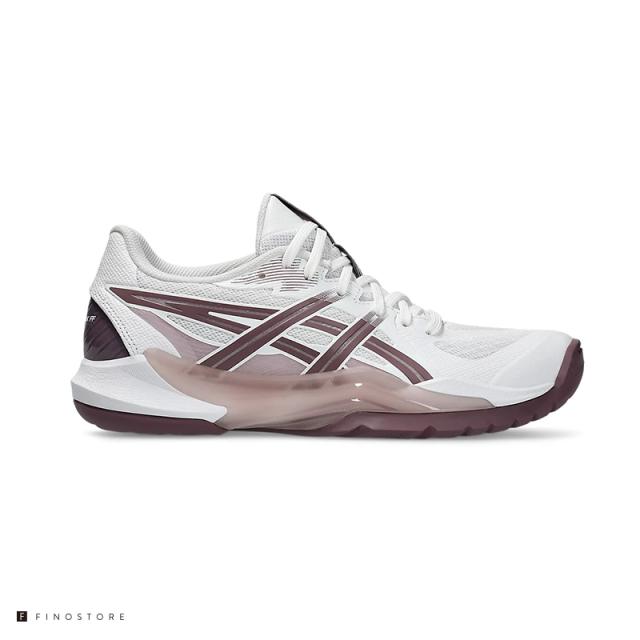 アシックス ハンドボールシューズ パワーブレイク FF（ASICS POWERBREAK FF）1072A104 100 レディース WHITE/DUSTY MAUVE インドアスポーツ 室内シューズ