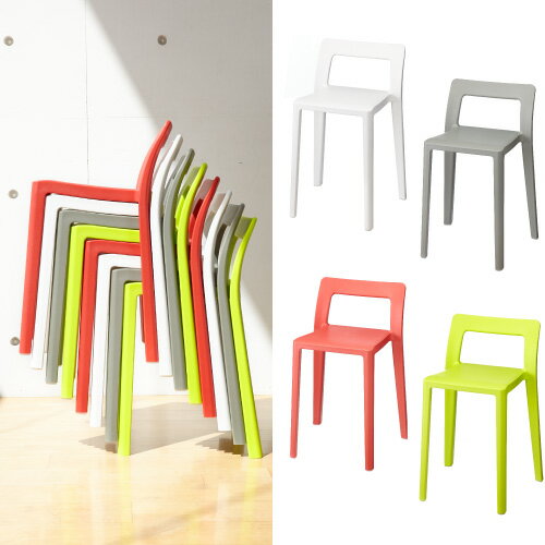 ガーデンチェア ガーデンチェアー ミニマルチェア スタッキングチェア コンパクト 軽い インテリア 小さい 樹脂製チェア 約2.1kg 片手で持てる軽さ 背もたれカーブ 腰の低い位置 疲れにくい パーティー 来客 組立不要