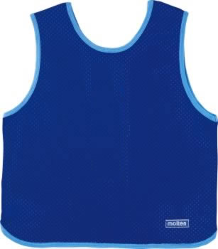 モルテン ゲームベスト 中学校・高校・一般向け 青 無地(番号なし) 10枚組 GB0113-BNN 2015 取寄 サッカー