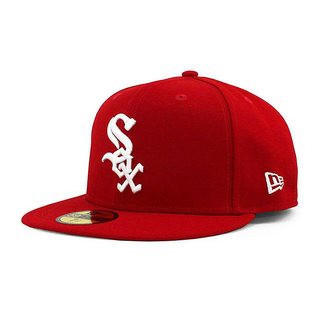 ニューエラ ベースボールキャップ 帽子 NEW ERA 59fifty メンズ レディース MLB シカゴ ホワイトソックス 6 3/4-8 1/4 [ rd ]