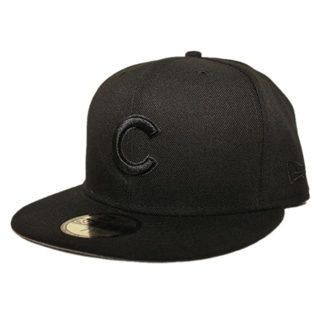 ニューエラ ベースボールキャップ 帽子 NEW ERA 59fifty Li778 メンズ レディース MLB シカゴ カブス 6 3/4-8 1/4 [ bk ]