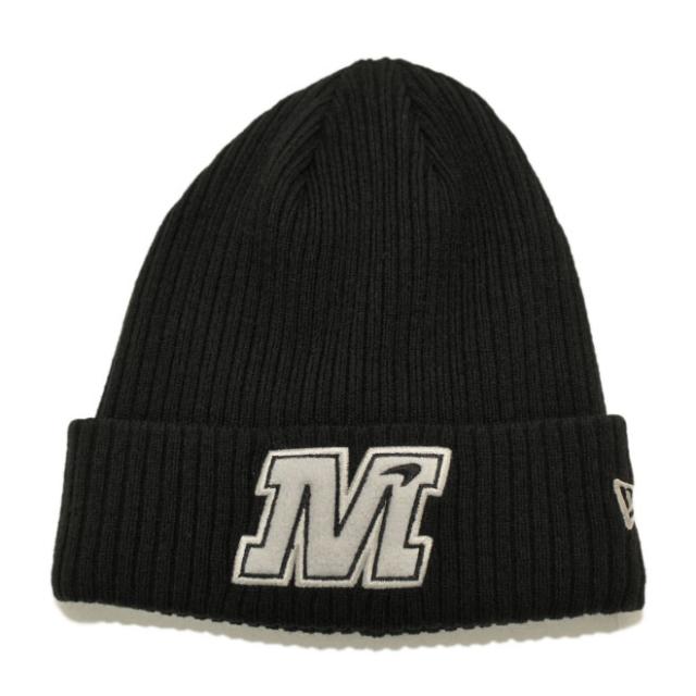 ニューエラ マクラーレン レーシング コラボ ニット帽  ビーニーキャップ 帽子 NEW ERA McLaren Racing メンズ レディース ワンサイズ [ bk ]