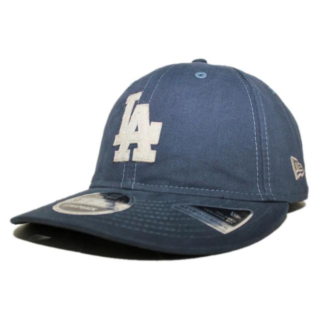 ニューエラ ストラップバックキャップ 帽子 NEW ERA RC9fifty Li メンズ レディース MLB ロサンゼルス ドジャース フリーサイズ [ bl ]