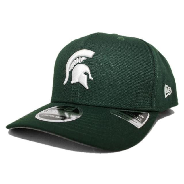ニューエラ スナップバックキャップ 帽子 NEW ERA 9seventy メンズ レディース NCAA ミシガンステイト スパルタンズ フリーサイズ [ gn ]