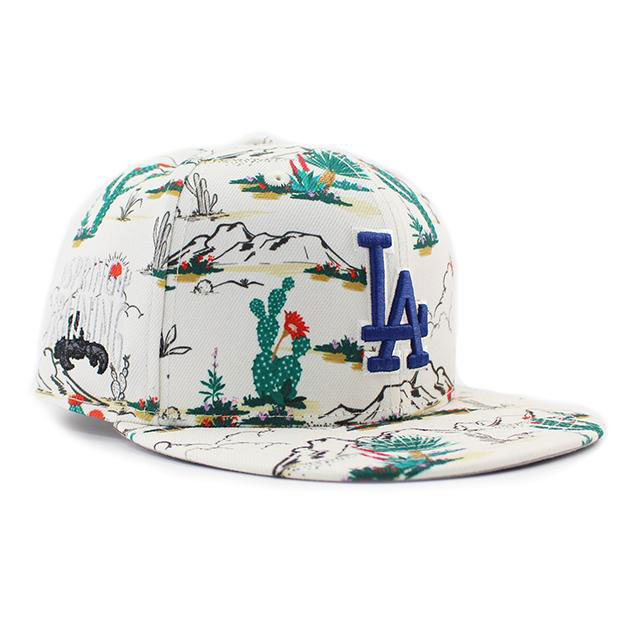 ニューエラ スナップバックキャップ 帽子 NEW ERA 9fifty メンズ レディース MLB ロサンゼルス ドジャース フリーサイズ [ wt ptn ]