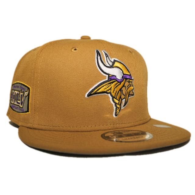 ニューエラ スナップバックキャップ 帽子 NEW ERA 9fifty メンズ レディース NFL ミネソタ バイキングス フリーサイズ [ lbw ]