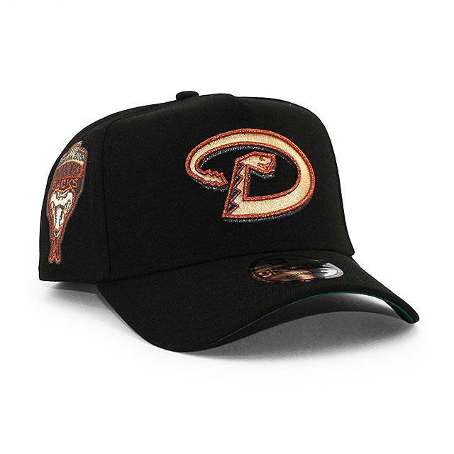 ニューエラ スナップバックキャップ 帽子 NEW ERA 9forty メンズ レディース MLB アリゾナ ダイヤモンドバックス フリーサイズ [ bk ]