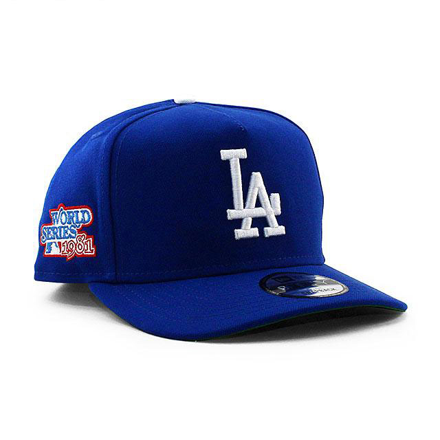 ニューエラ スナップバックキャップ 帽子 NEW ERA 9forty メンズ レディース MLB ロサンゼルス ドジャース フリーサイズ [ bl ]