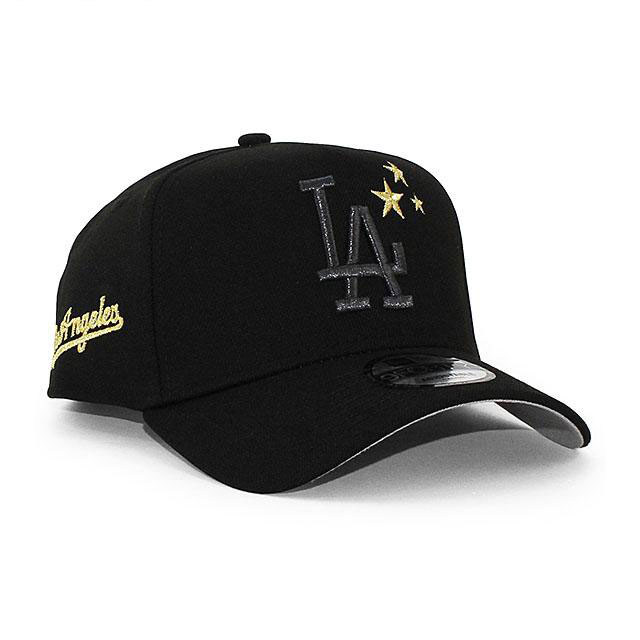 ニューエラ スナップバックキャップ 帽子 NEW ERA 9forty メンズ レディース MLB ロサンゼルス ドジャース フリーサイズ [ bk ]