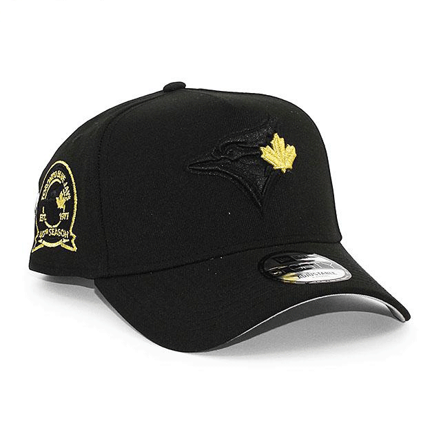 ニューエラ スナップバックキャップ 帽子 NEW ERA 9forty メンズ レディース MLB トロント ブルージェイズ フリーサイズ [ bk ]