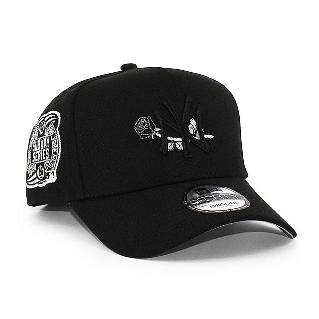 ニューエラ スナップバックキャップ 帽子 NEW ERA 9forty メンズ レディース MLB ニューヨーク ヤンキース フリーサイズ [ bk ]