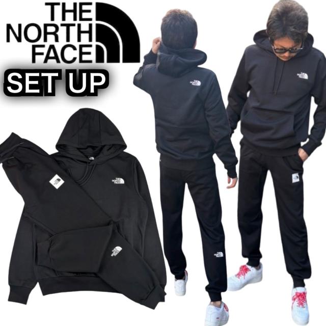 ザ ノースフェイス The North Face セットアップ NF0A89FC/NF0A8C1K パーカー 上下 ボトムス ジョガーパンツ メンズ 2点セット ロゴ 裏起毛 THE NORTH FACE