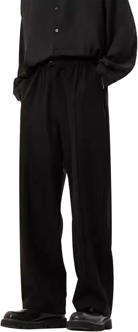 ワイドパンツ メンズ スーツパンツ イージーパンツ スラックスパンツ