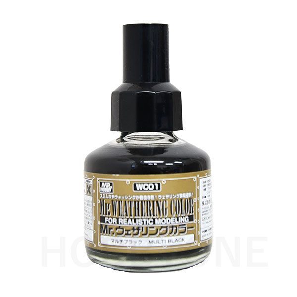 GSIクレオス Mr.ウェザリングカラーマルチブラック 40ml WC01 クレオス 塗料の通販はau PAY マーケット ...
