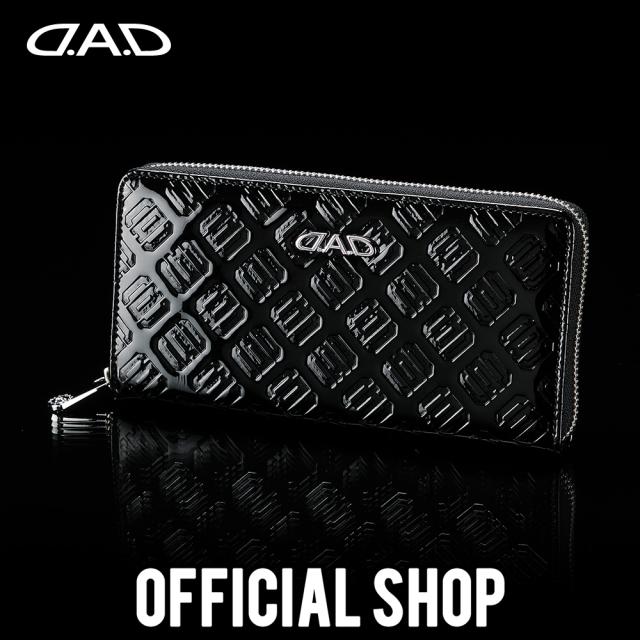 D.A.D ウォレット（財布）LE051-11 モノグラムエナメルレザーブラック DAD ギャルソン GARSON