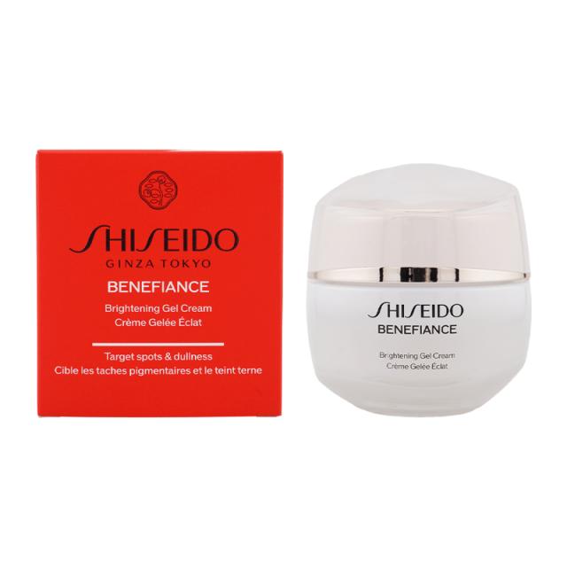 SHISEIDO 資生堂 ベネフィアンス ブライトニング ジェル クリーム 本体 50g 透明感 明るさ シミ そばかす [医薬部外品] [ギフトラッピング対応]