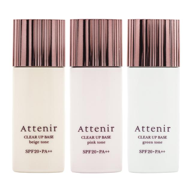 Attenir アテニア クリアアップベースe [3種類から選べる] 色補正 下地 25ml SPF20 PA++ 保湿 無香料 無鉱物油 パラベンフリーの通販はau PAY マーケット ...