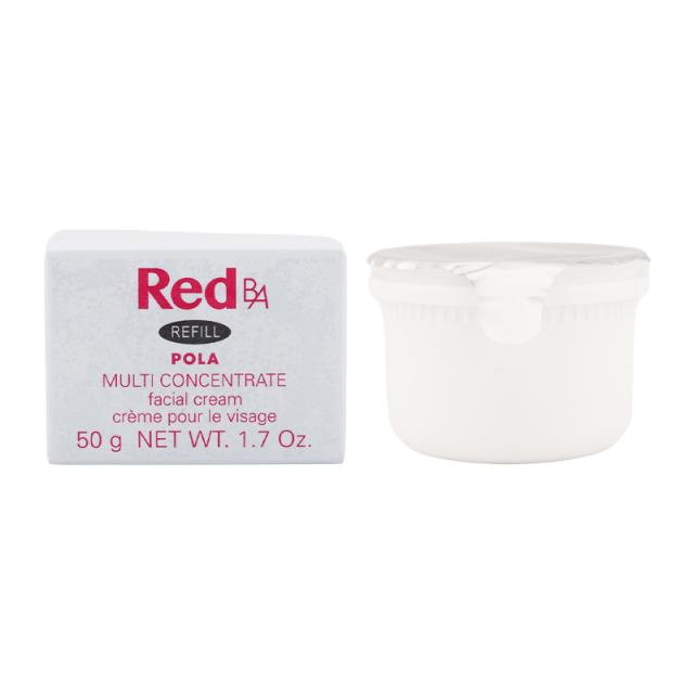 POLA ポーラ Red B.A マルチコンセントレート リフィル 50g 詰め替え用 乳液 ミルク フェイスクリーム 潤い フレッシュフローラルの香り[ギフトラッピング対応]