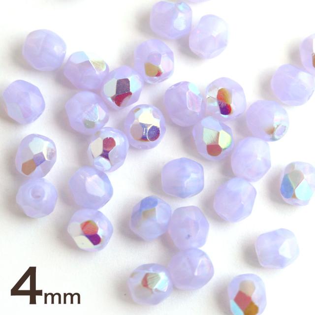 チェコビーズ FP 4mm バイオレットオパールオーロラ約30個 アクセサリーパーツ ファイヤーポリッシュ 紫 パープル チェコガラス ビーズの通販はau PAY マーケット - コモレビスタ ...