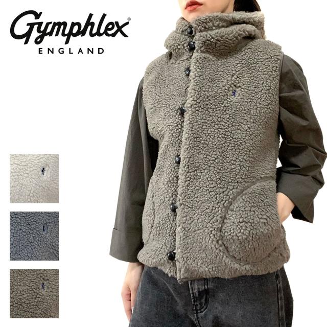 Gymphlex ジムフレックス ボアフードベスト レディース J-1069 BOA