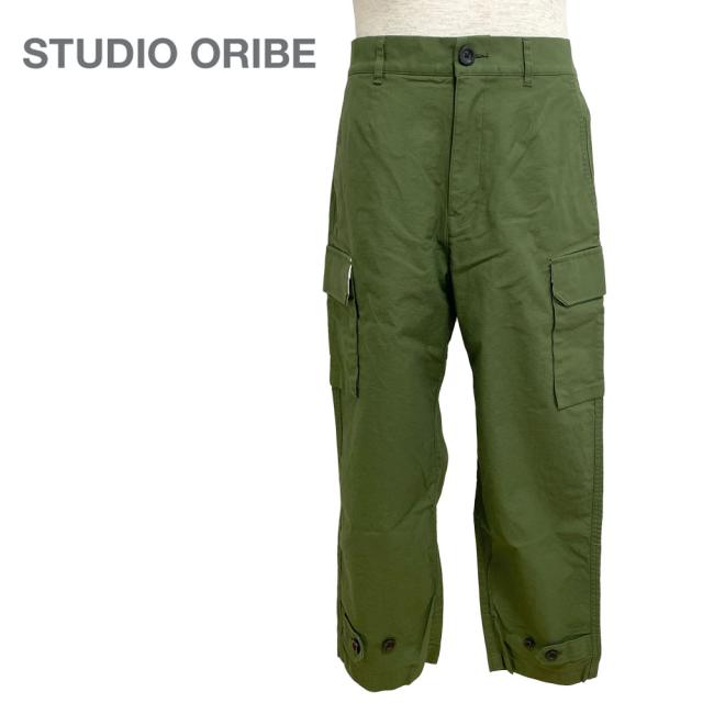 STUDIO ORIBE 【スタジオオリベ】 WIDE FRENCH CARGO PANTS Mens/ワイドフレンチカーゴパンツ【WF021】