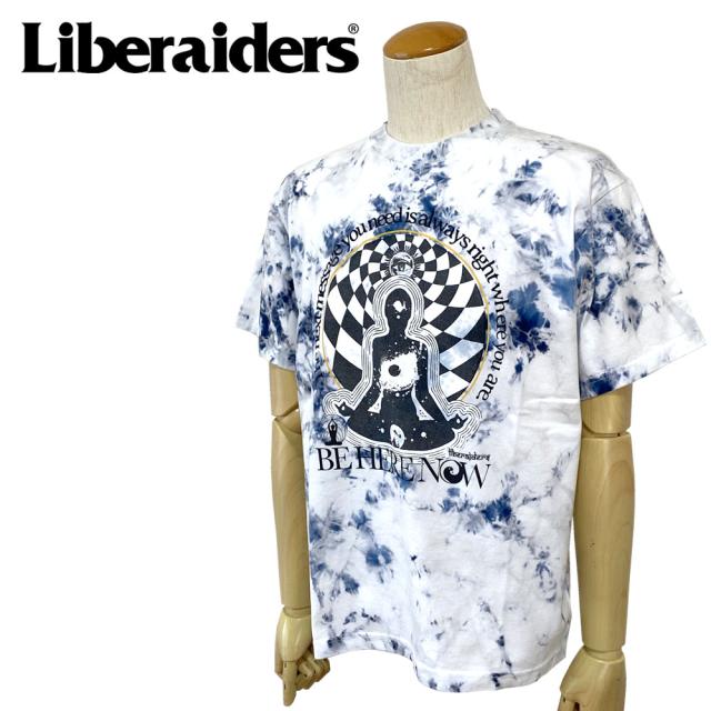 Liberaiders リベレイダース BE HERE NOW TIE DYE TEE メンズ 716132501