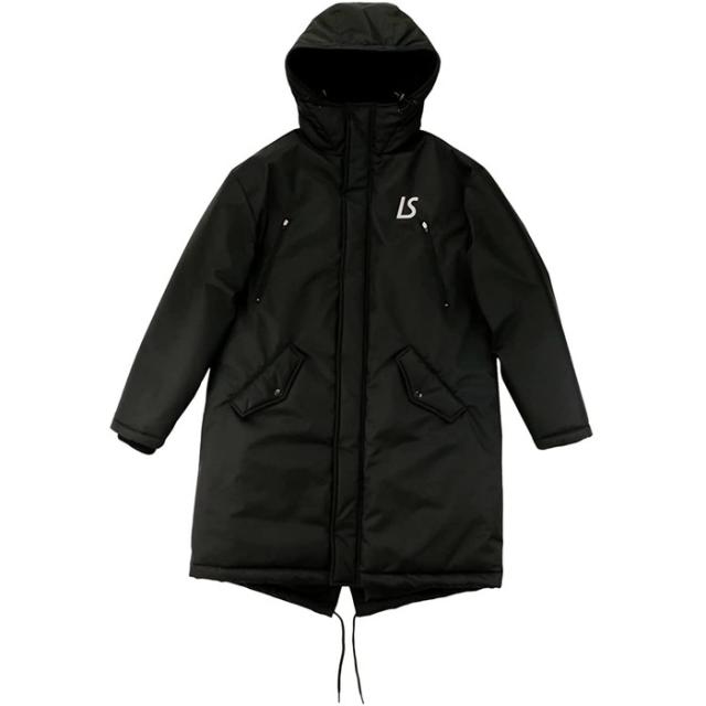 LUZESOMBRA ルース・イ・ソンブラ GO OUT ロングコート２ L1212300 BLK フットサル ベンチコート 防寒