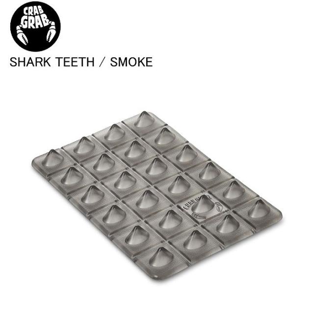 CRABGRAB クラブグラブ SHARK TEETH SMOKE デッキパッド クラブグラブデッキパッド 滑り止め スノーボード おしゃれの通販はau PAY マーケット - モリヤマ ...