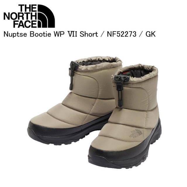 THE NORTH FACE ノースフェイス NF52273 Nuptse Bootie WP VII Short ヌプシブーティーVIIショート GK スノーブーツ スノーシューズ