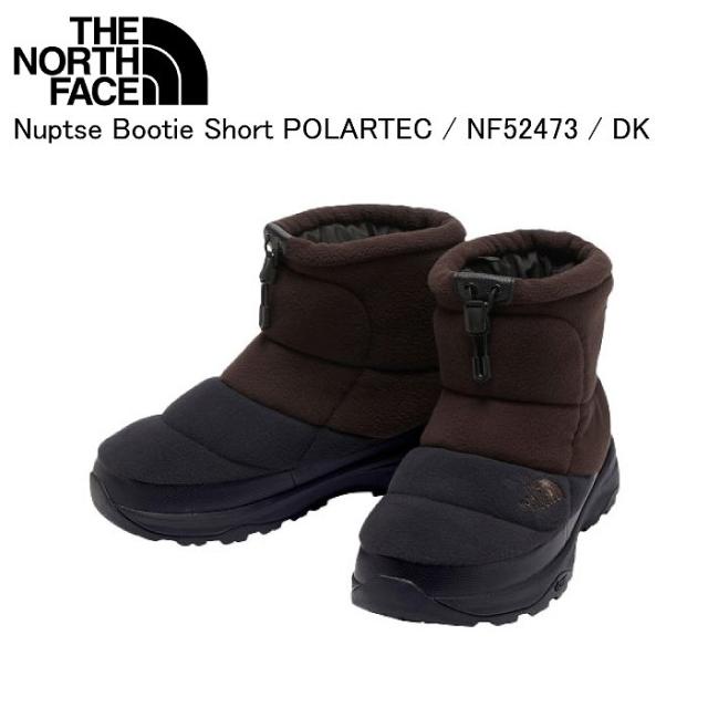 THE NORTH FACE ノースフェイス NF52473 Nuptse Bootie Short POLARTEC ヌプシブーティーショート DK スノーブーツ スノーシューズ