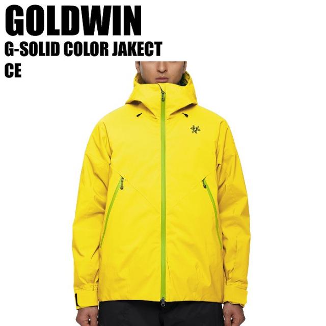 GOLDWIN ゴールドウィン 23-24 G13301 G-SOLID COLOR JAKECT CE スキーウェア スキージャケット ゴールドウィンウェア ジャケット  メンズ
