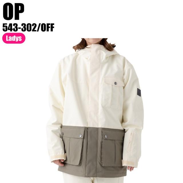 OP オーシャンパシフィック 23-24 543-302 スノーボードジャケット OFF スノーボードウェア ウェア ジャケット オーピー レディース