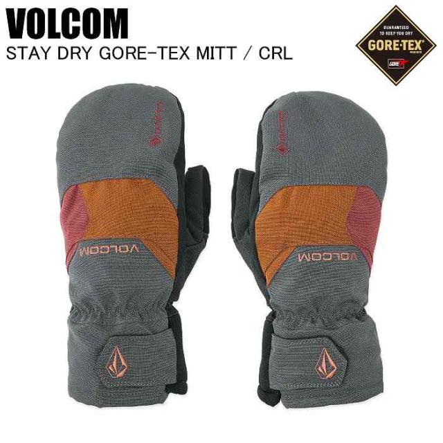 VOLCOM ボルコム J6852505 STAY DRY GORE-TEX MITT CRL グローブ ゴアテックス スノーボード スノボグローブ