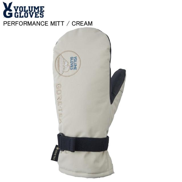 VOLUME ボリューム PERFORMANCE NS パフォーマンス CREAM スノーボードグローブ グローブ ゴアテックス グラトリ カービング
