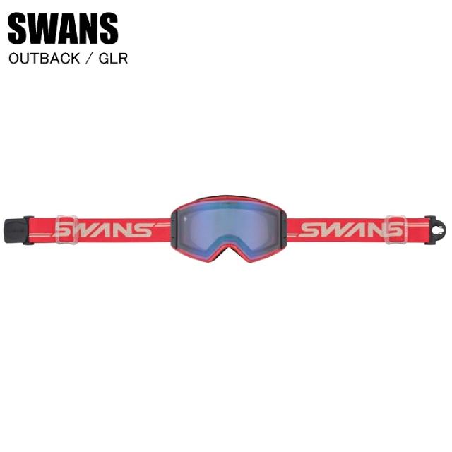 SWANS スワンズ OUTBACK アウトバック GLR OB-MDH-CU-LP 調光 ウルトラレンズ コントラストレンズ 平面レンズ SWANSゴーグル  25-26