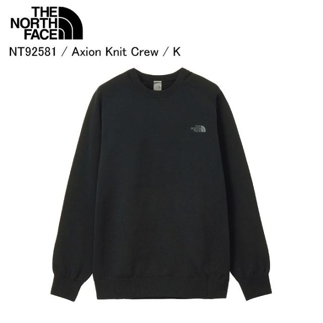 THE NORTH FACE ノースフェイス NT92581 Axion Knit Crew アクションニットクルー K ニット トップス ノースフェイスアパレル