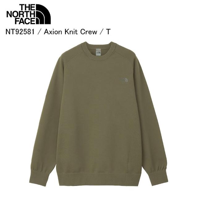 THE NORTH FACE ノースフェイス NT92581 Axion Knit Crew アクションニットクルー T ニット トップス ノースフェイスアパレル
