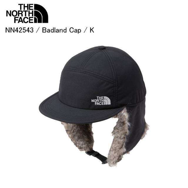 THE NORTH FACE ノースフェイス NN42543 Badland Cap バッドランドキャップ K キャップ フライトキャップ 帽子 防寒