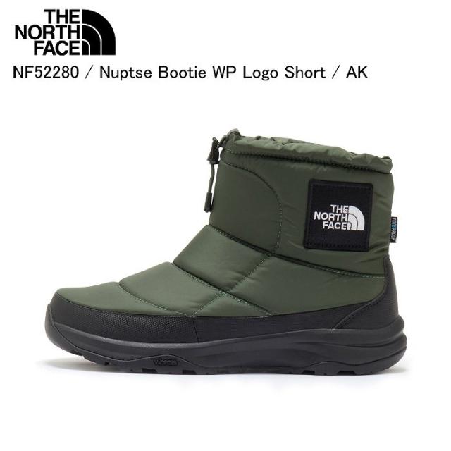 THE NORTH FACE ノースフェイス NF52280 Nuptse Bootie WP Logo Short AK スノトレ スノーブーツ ブーツ ノースフェイスブーツ