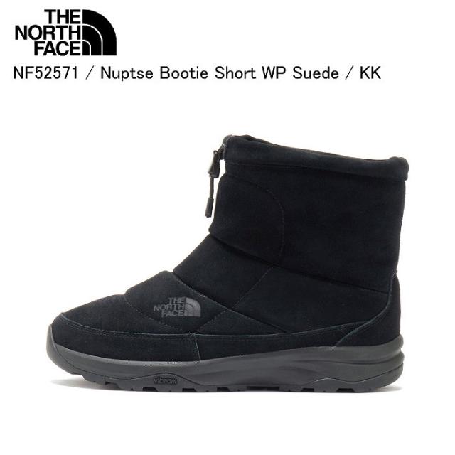 THE NORTH FACE ノースフェイス NF52571 Nuptse Bootie Short WP Suede KK スノトレ スノーブーツ ブーツ ノースフェイスブーツ
