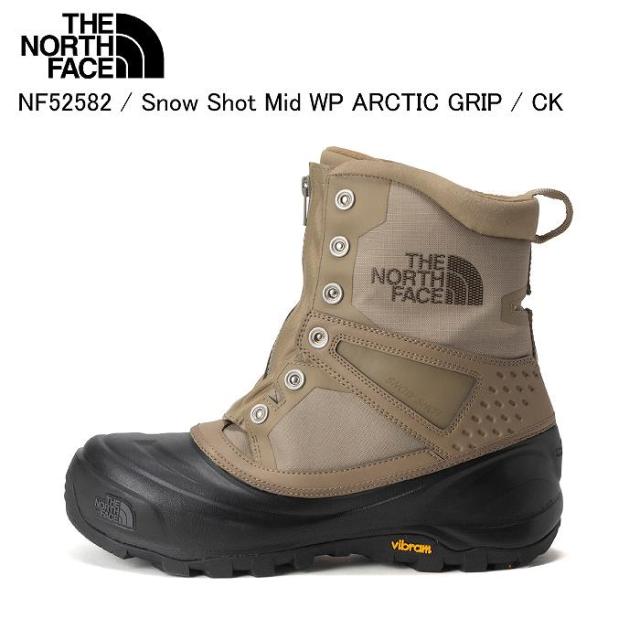 THE NORTH FACE ノースフェイス NF52582  Shot Mid WP ARCTIC GRIP CK スノトレ スノーブーツ ブーツ ノースフェイスブーツ