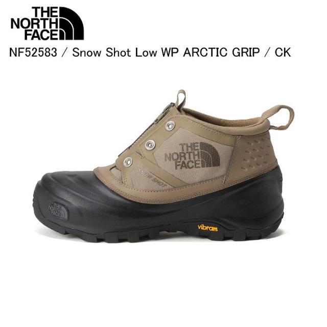 THE NORTH FACE ノースフェイス NF52583  Shot Low WP ARCTIC GRIP CK スノトレ スノーブーツ ブーツ ノースフェイスブーツ
