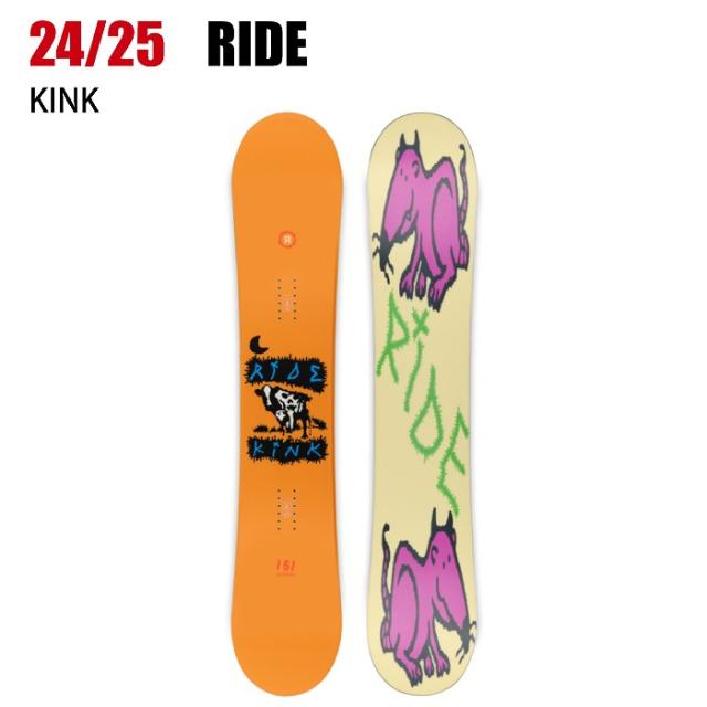 2025 RIDE ライド KINK キンク 24-25 ボード板 スノーボード
