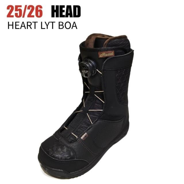 2026 HEAD ヘッド HEART LYT BOA ハート 25-26 レディース スノーボード ブーツ ボア BOA