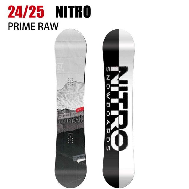 2025 NITRO ナイトロ PRIME RAW プライム 24-25 ボード板 スノーボード